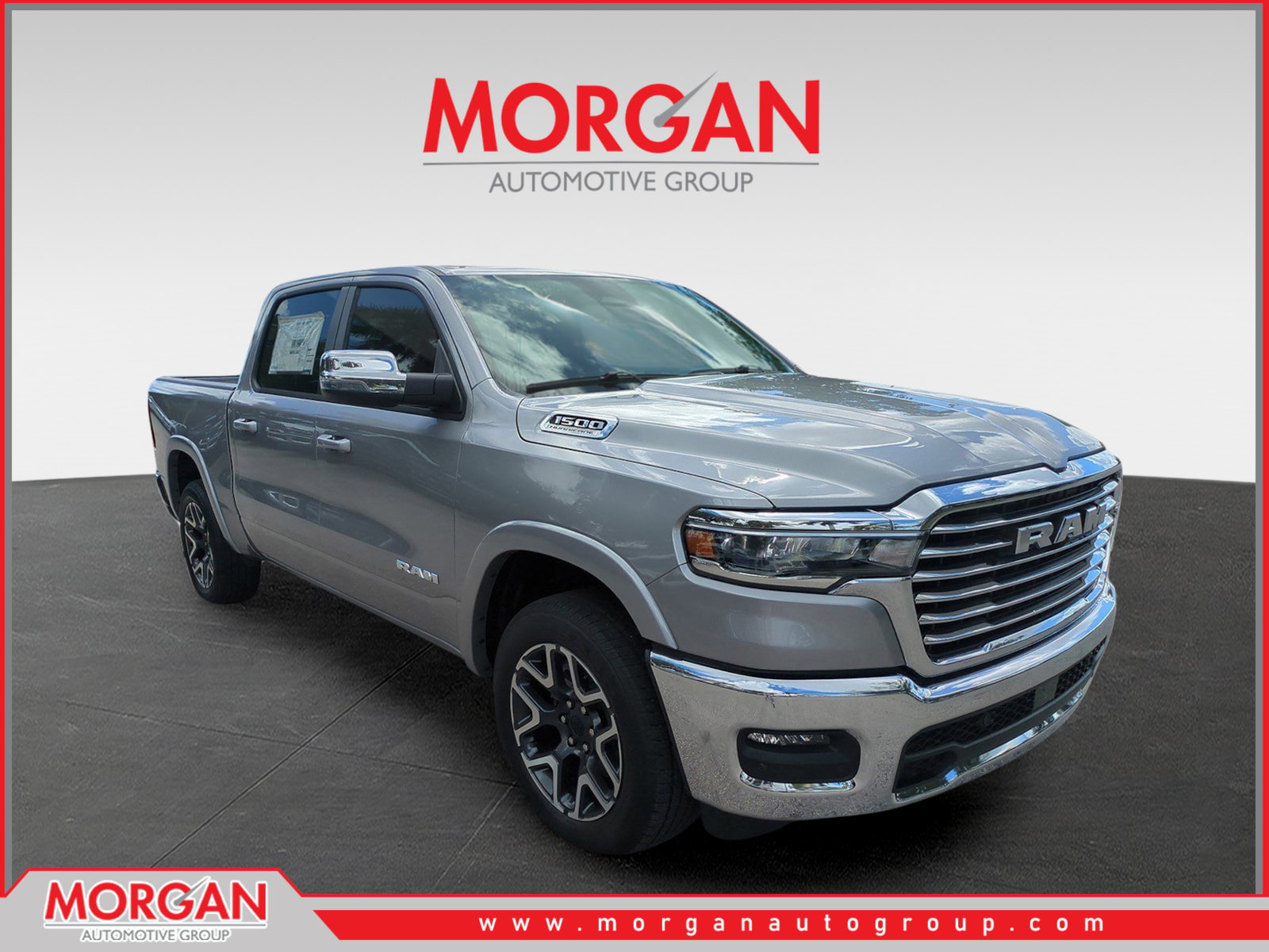 New 2026 Ram 1500 Laramie 4D Crew Cab in #N206753 | Morgan Auto Group