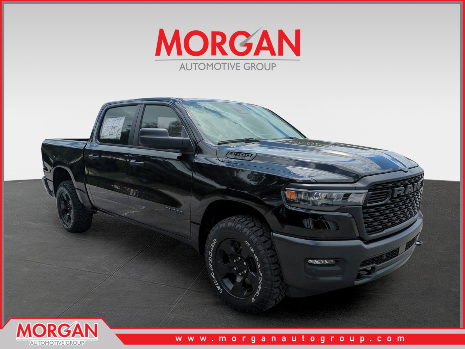 New 2025 Ram 1500 Tradesman 4D Crew Cab in #N718578 | Morgan Auto Group