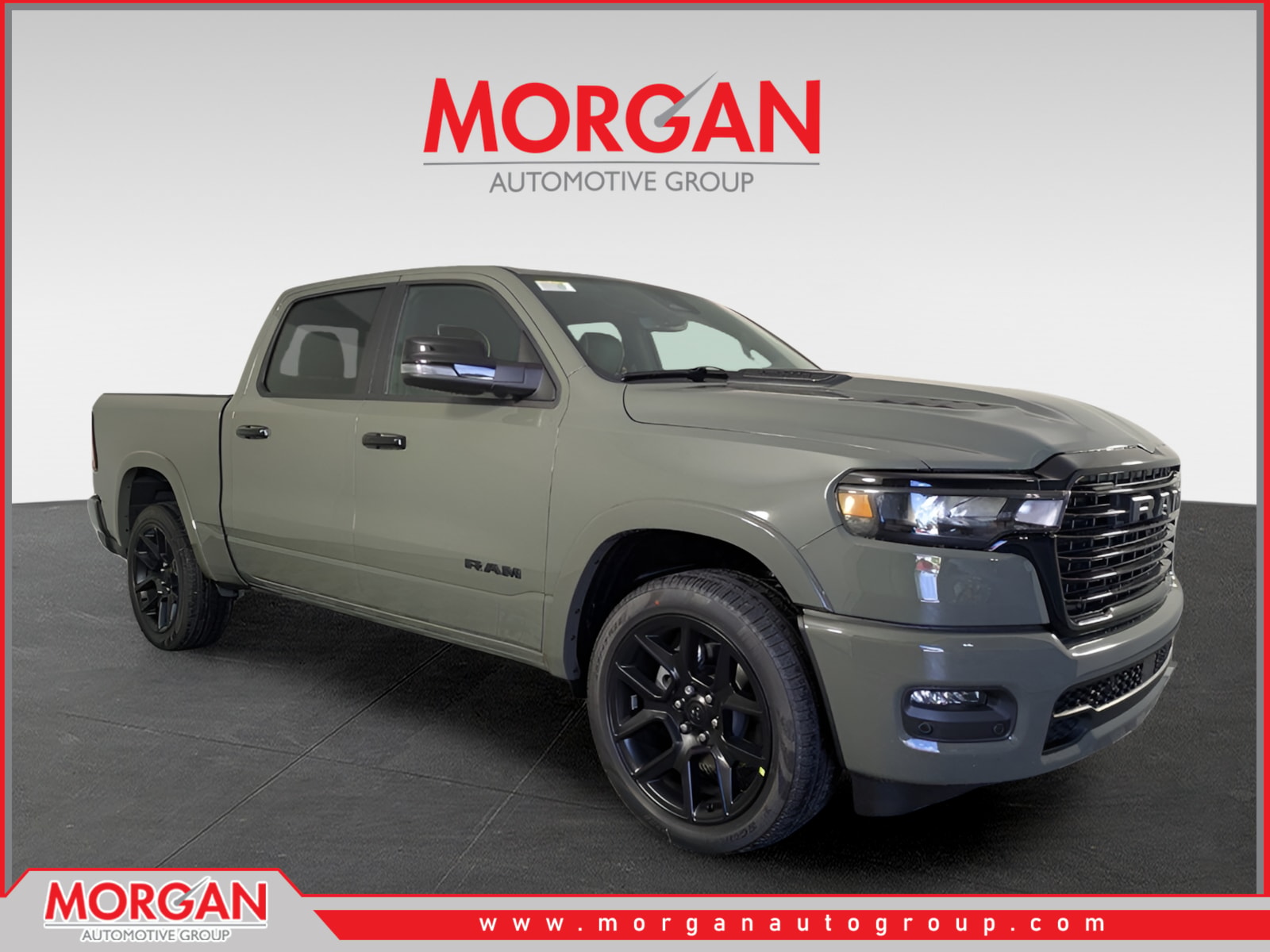 New 2026 Ram 1500 Laramie 4D Crew Cab in #N205449 | Morgan Auto Group