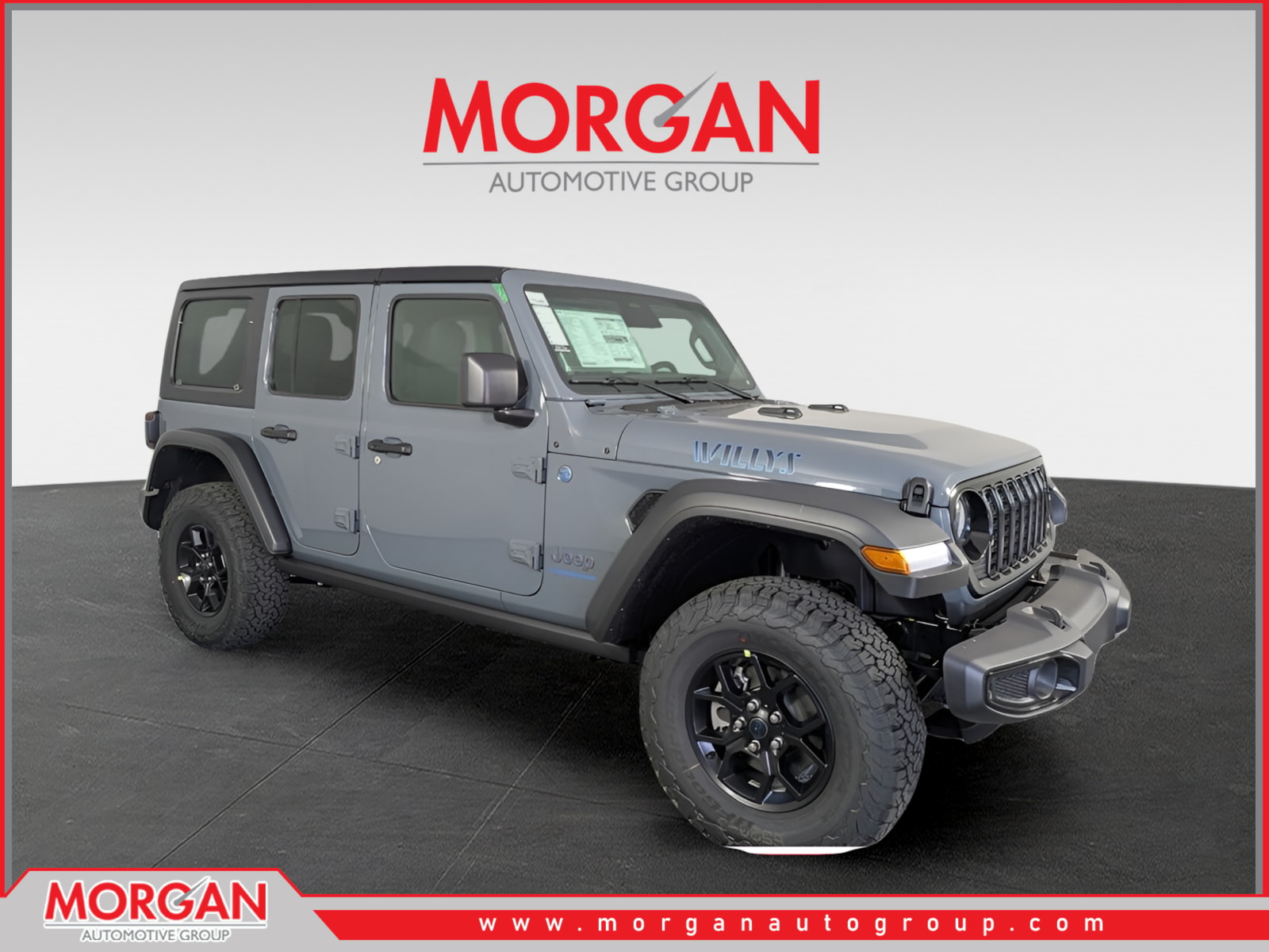 New 2025 Jeep Wrangler Willys 4xe 4D Sport Utility in #W580547 | Morgan ...
