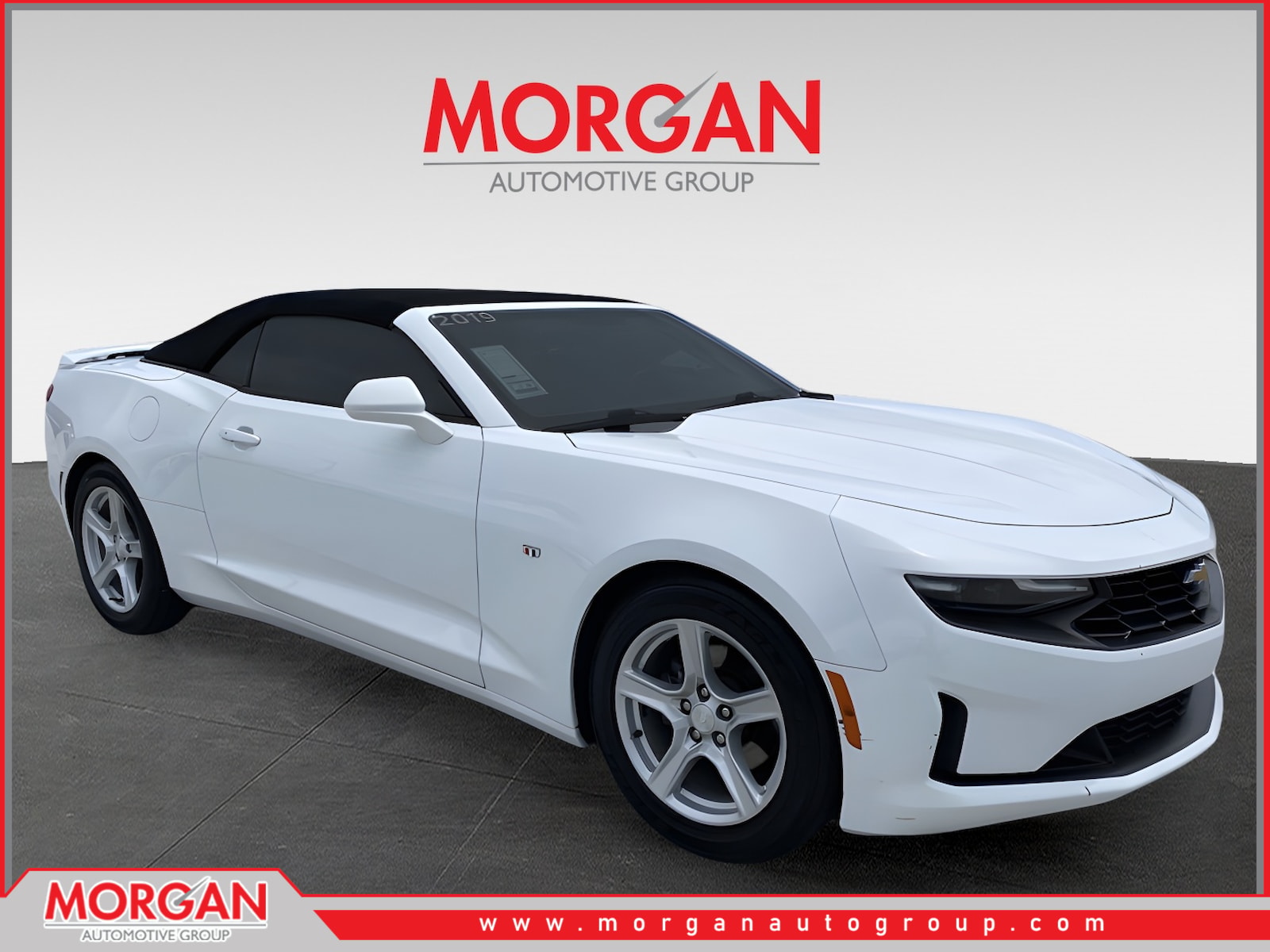 Camaro White Convertible