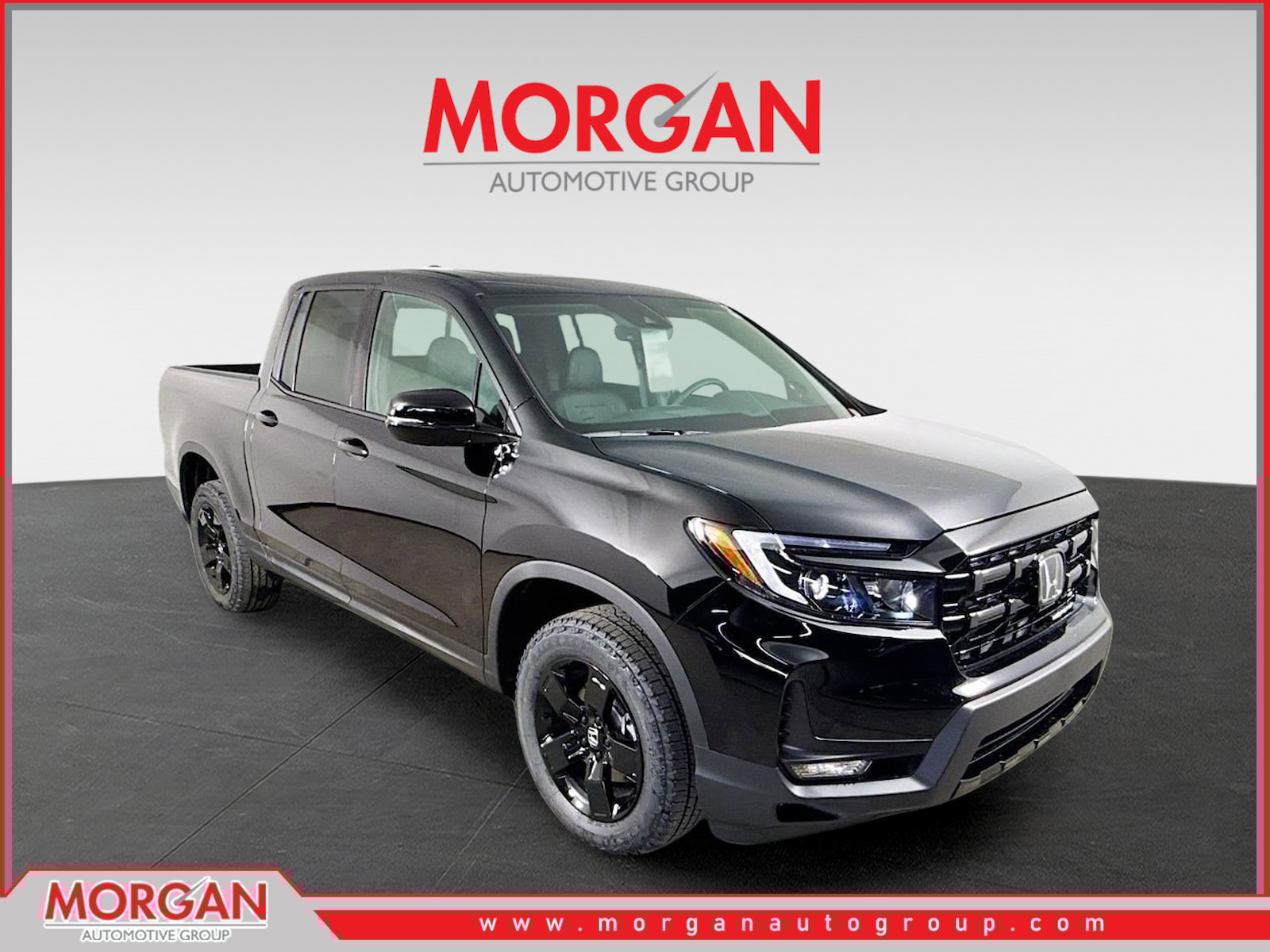 New 2025 Honda Ridgeline Black Edition Crew Cab Pickup in #B034031 | Morgan Auto Group