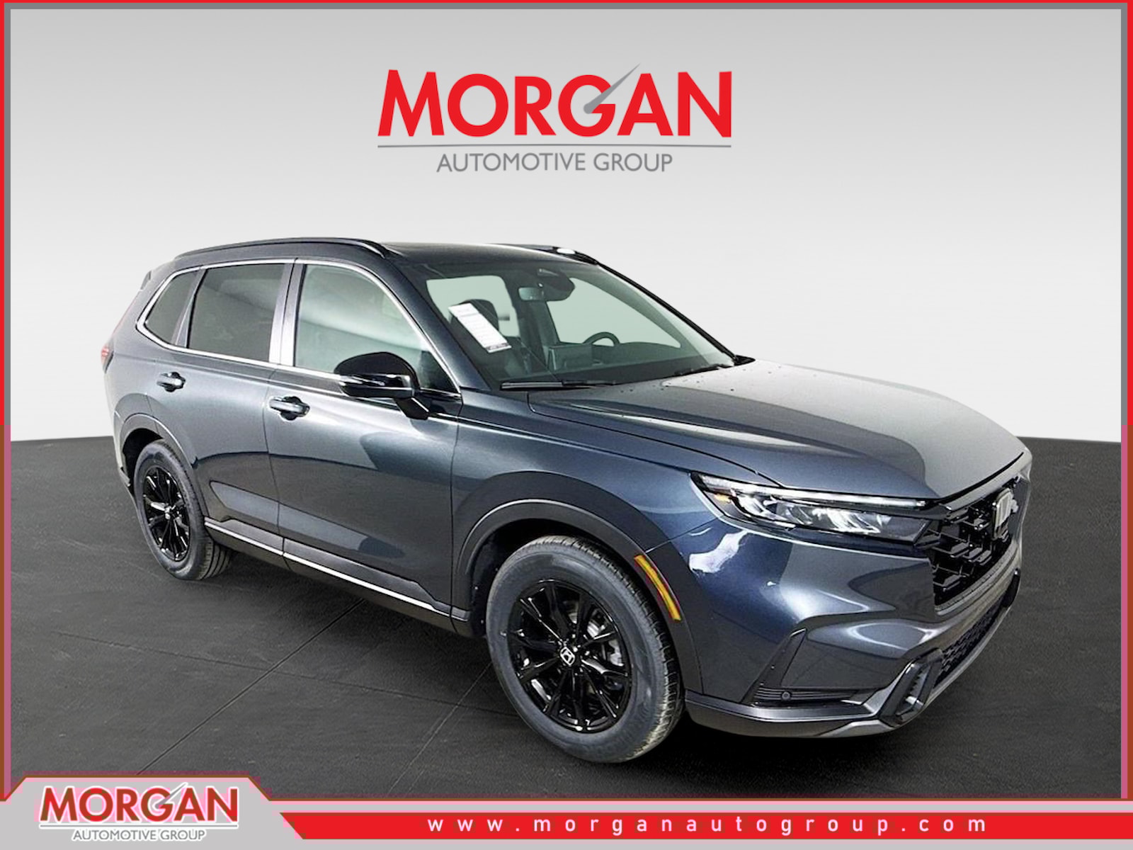New 2025 Honda CR-V Hybrid Sport-L Sport Utility in #E032600 | Morgan Auto Group
