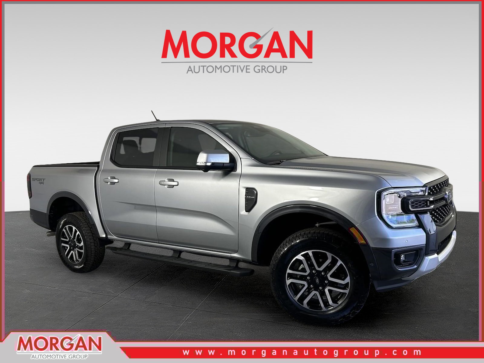 New 2024 Ford Ranger Lariat 4D Crew Cab in #QE11654 | Morgan Auto Group