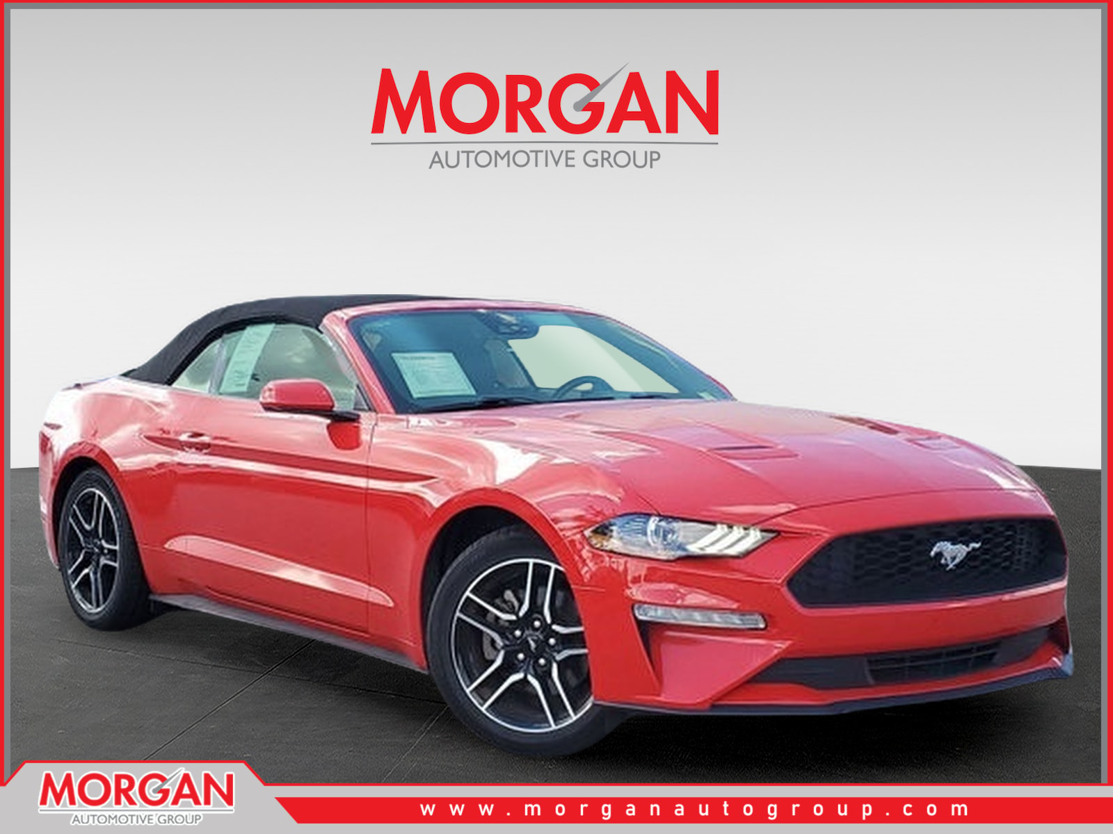 2022 Ford Mustang Red Convertible
