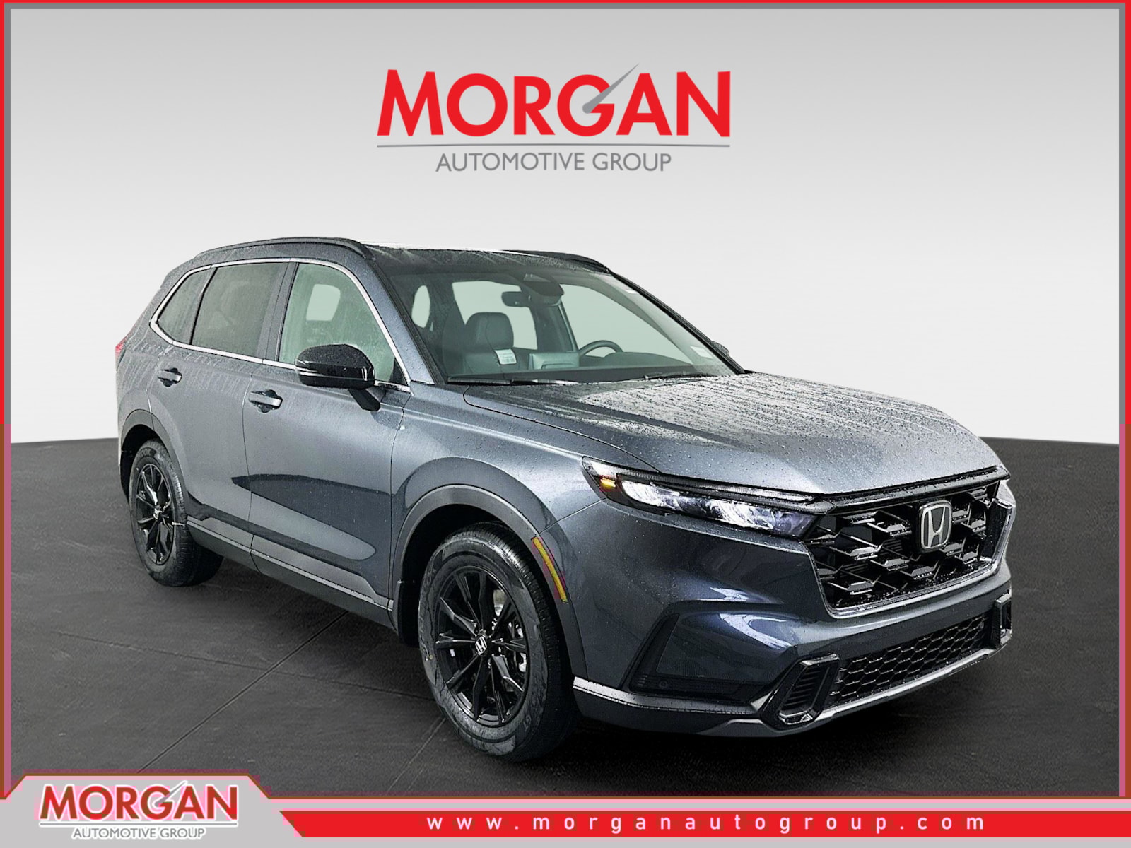 New 2025 Honda CR-V Hybrid Sport-L Sport Utility in #E025326 | Morgan Auto Group