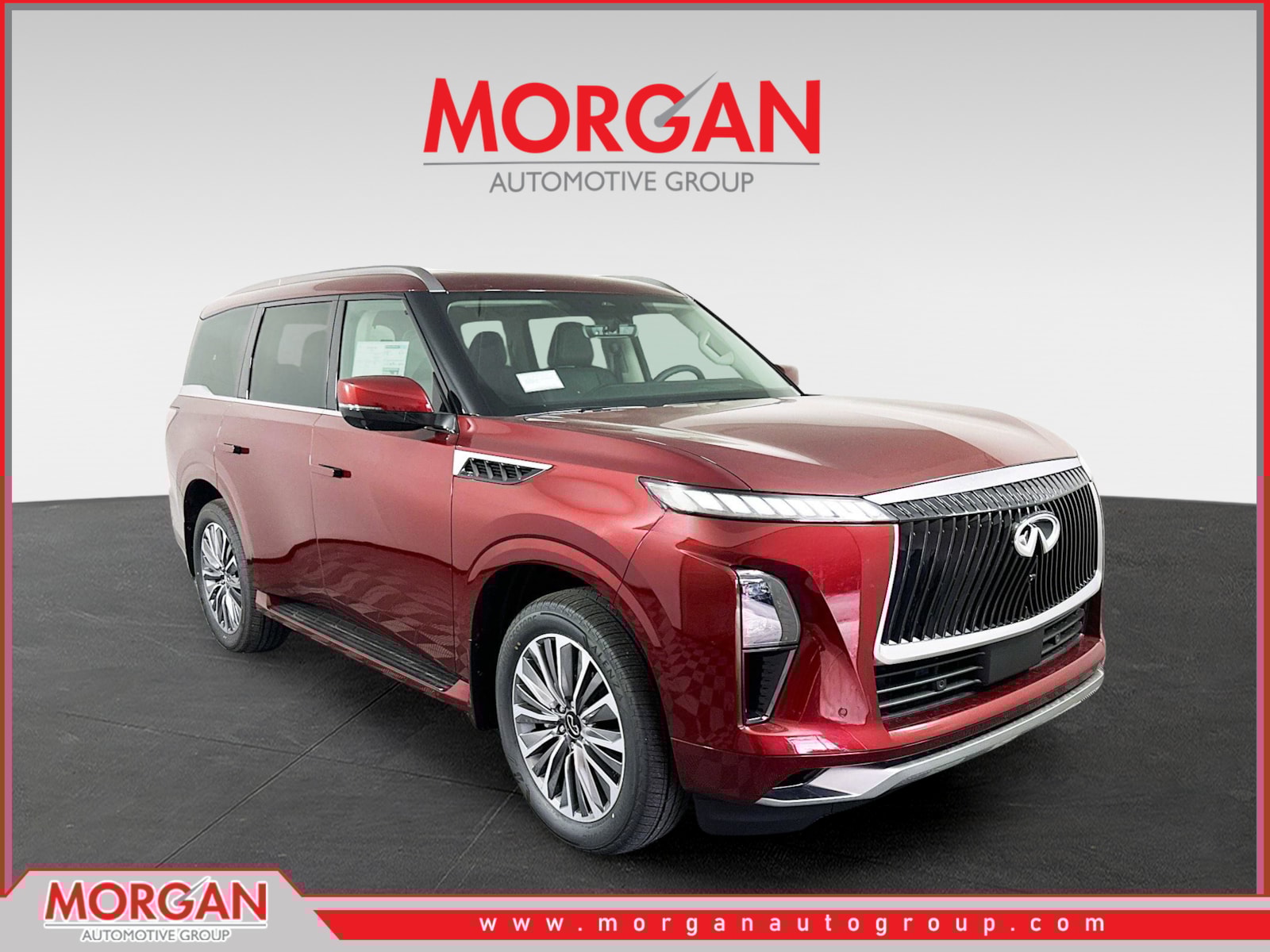New 2025 INFINITI QX80 LUXE Sport Utility in #9200359 | Morgan Auto Group