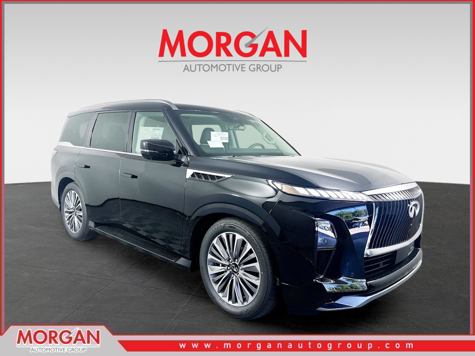 New 2025 INFINITI QX80 LUXE Sport Utility in #9404919 | Morgan Auto Group
