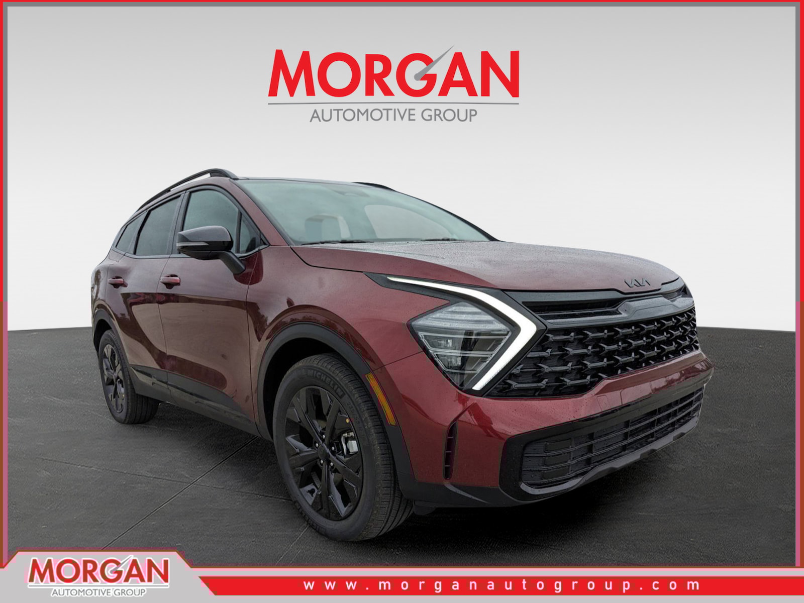 New 2025 Kia Sportage Plug-In Hybrid X-Line Sport Utility in #7211792 | Morgan Auto Group