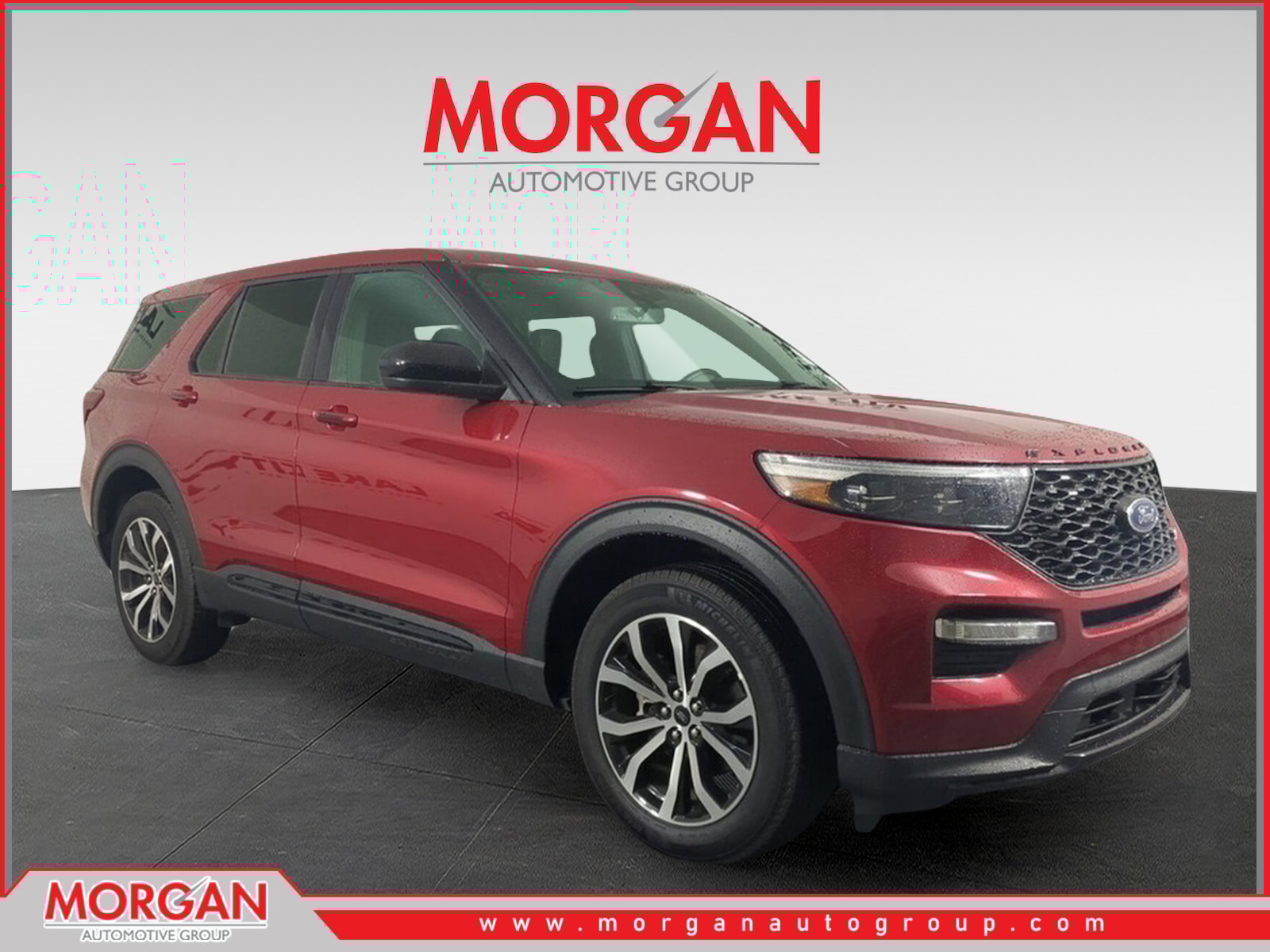 Ford Explorer 2022 Sport Red