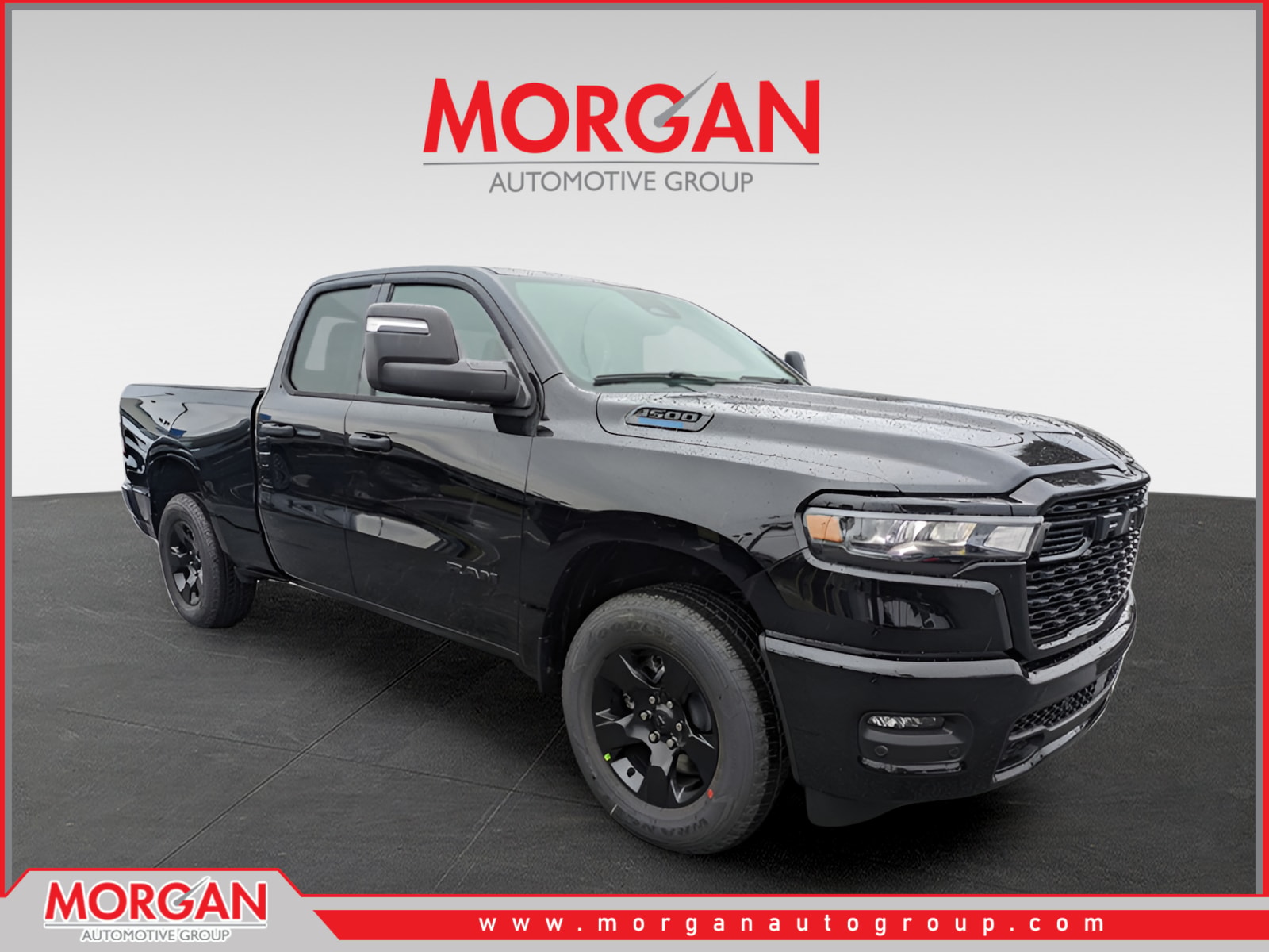 New 2025 Ram 1500 Tradesman 4D Quad Cab in #N684341 | Morgan Auto Group