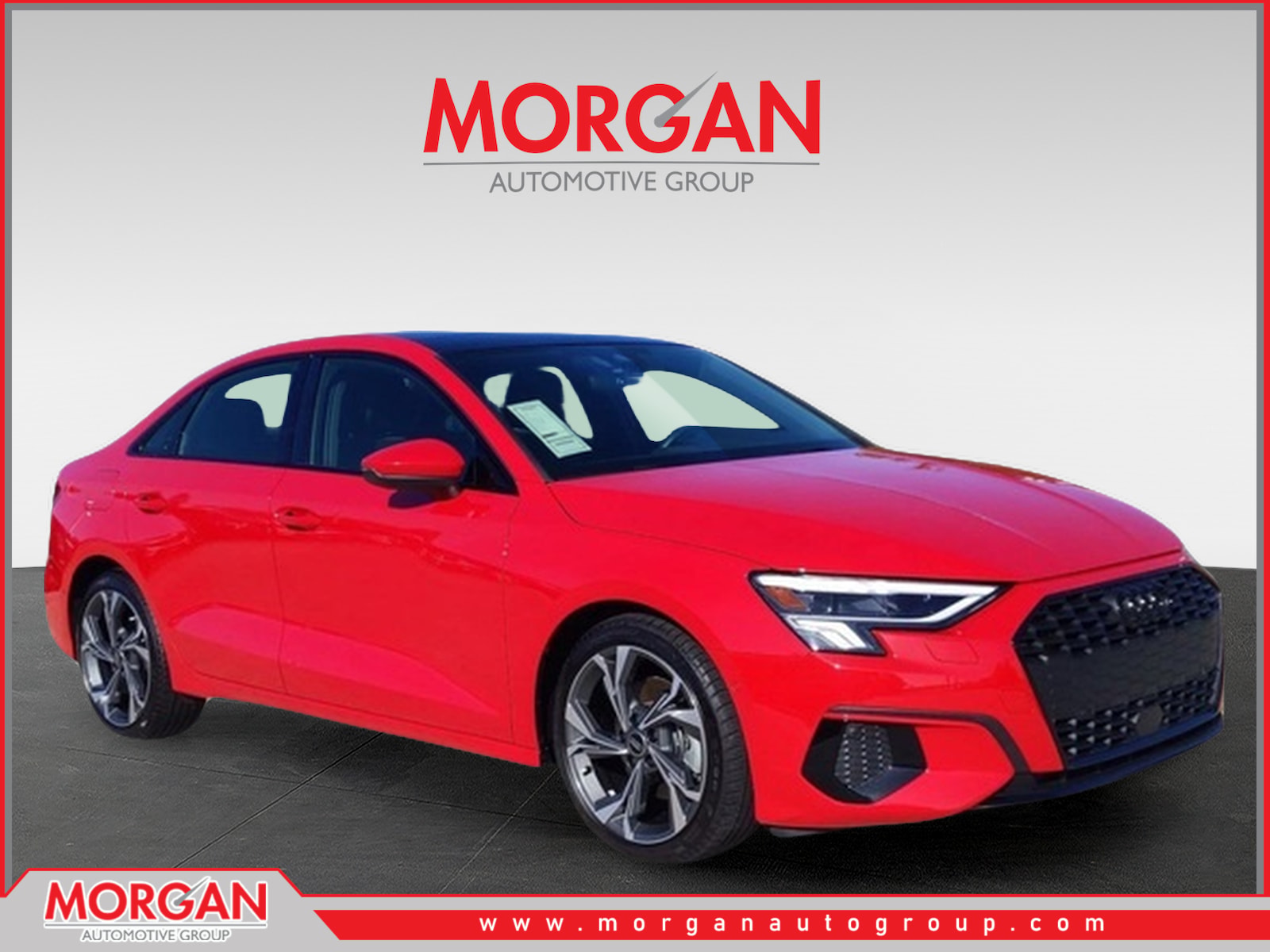 Audi A3 Sedan 2022 Red