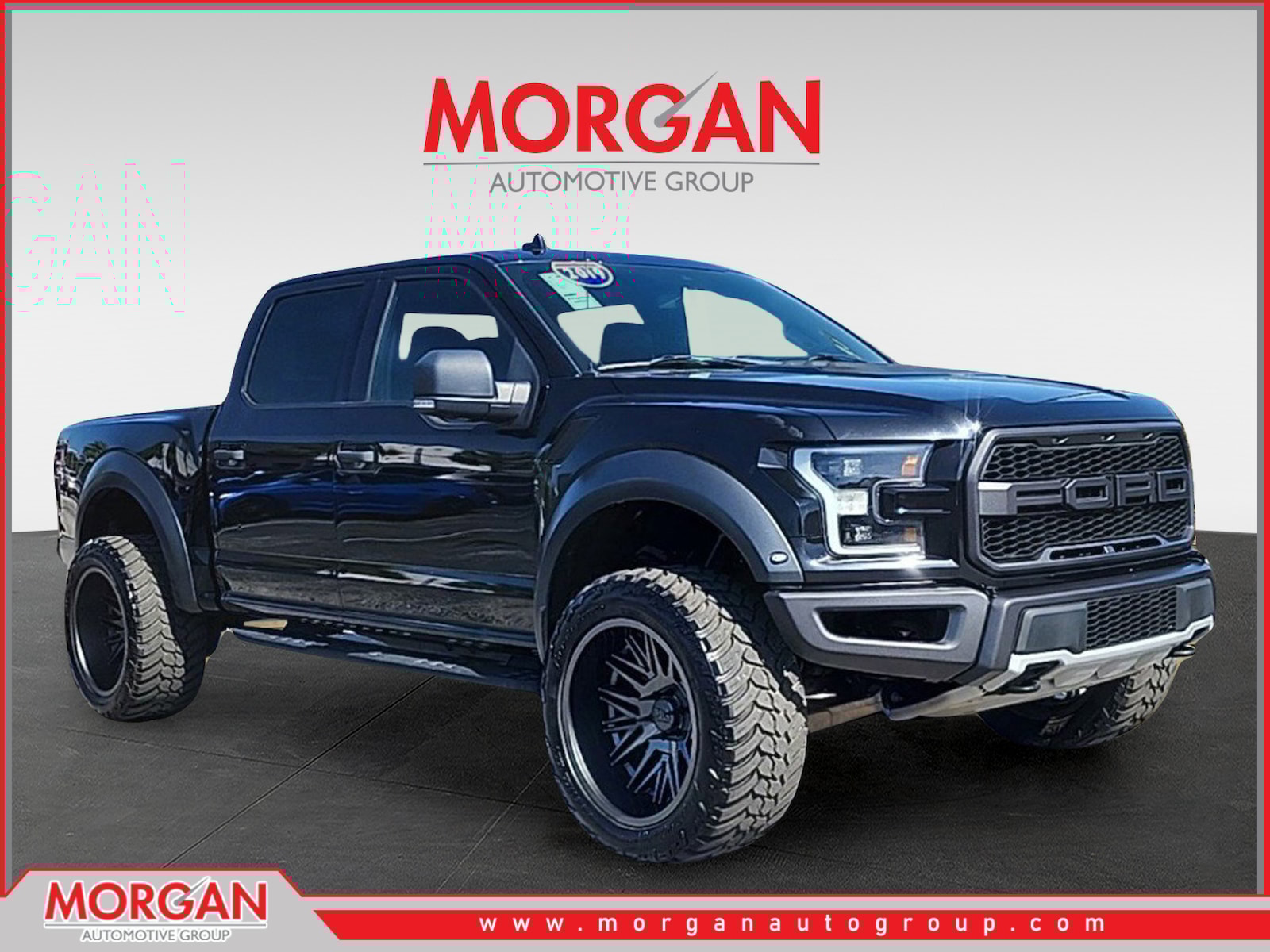 Black Ford Raptor Lifted