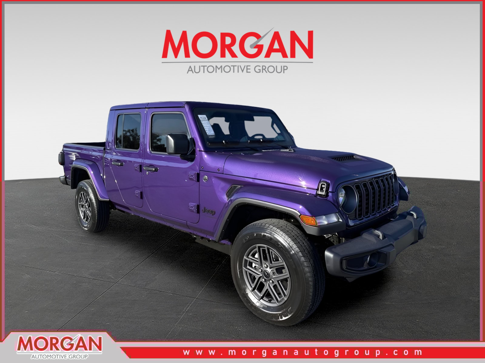 New 2026 Jeep Gladiator Sport S 4D Crew Cab in #L158257 | Morgan Auto Group