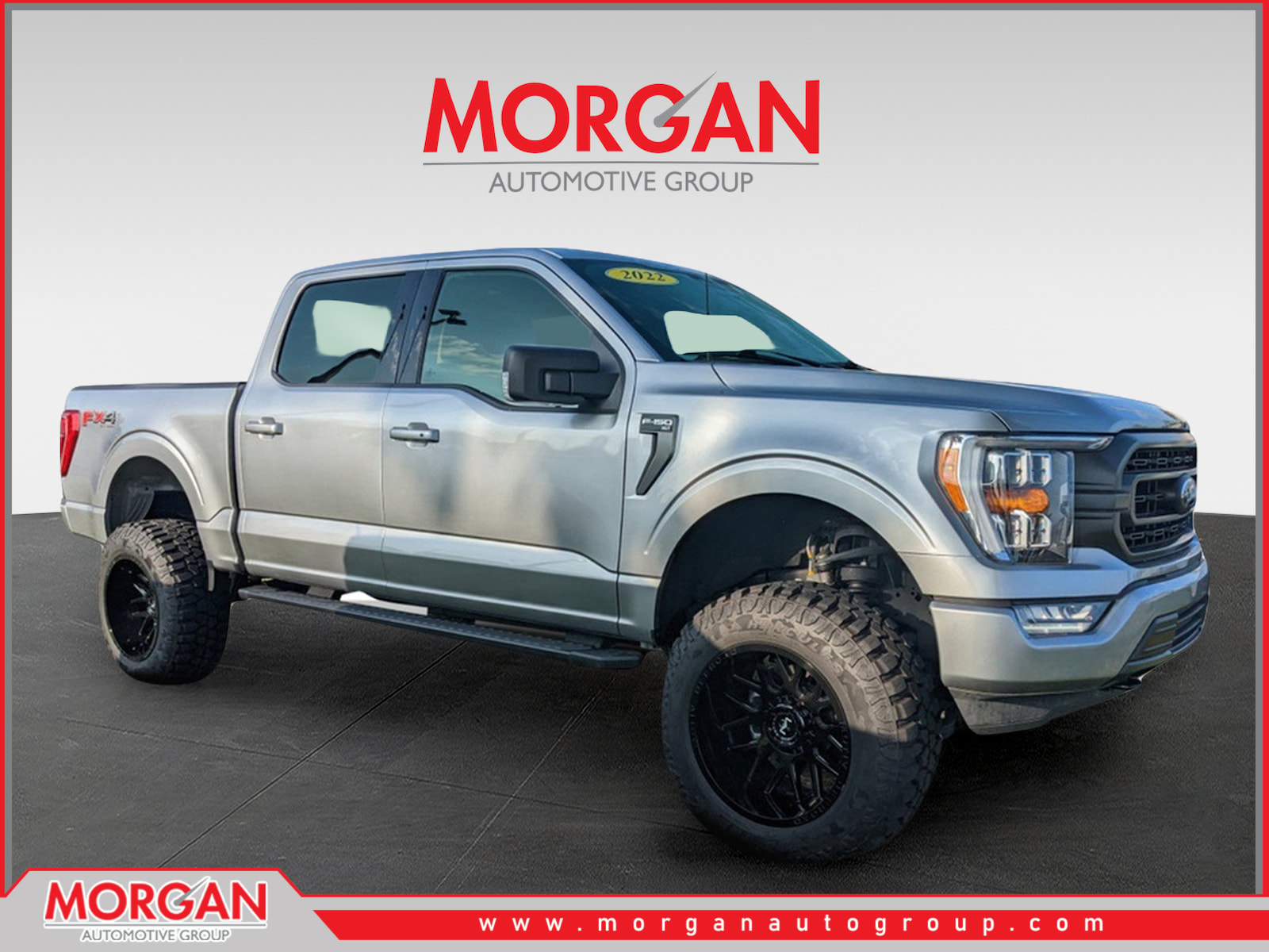 2022 F150 Lifted Silver