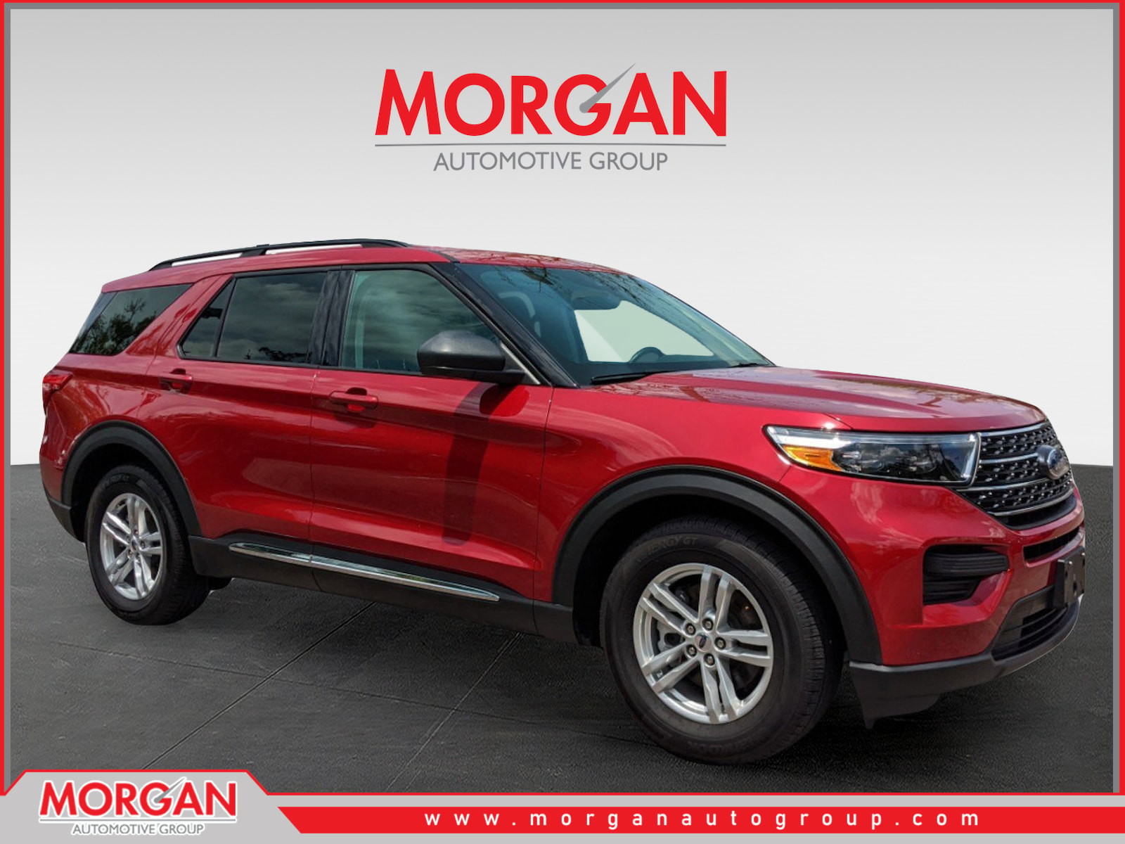 Ford Explorer 2022 Red