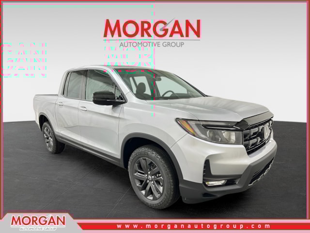 New 2025 Honda Ridgeline Sport Crew Cab Pickup in #B016252 | Morgan Auto Group