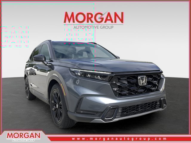 New 2025 Honda CR-V Hybrid Sport-L Sport Utility in #E025017 | Morgan Auto Group